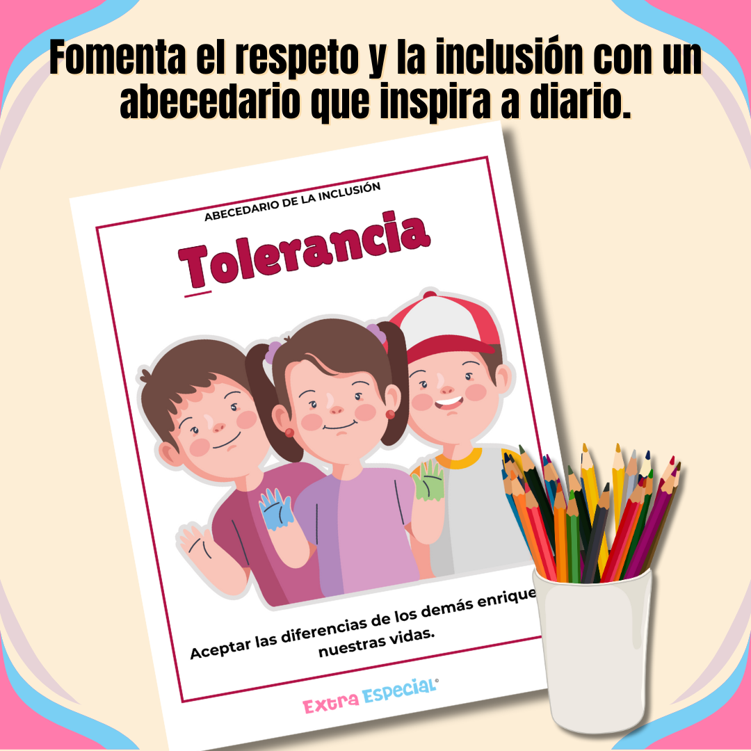 Abecedario de la Inclusión a color – Extra Expecial